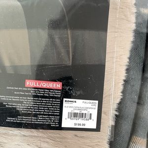 Cuddl Duds | Bedding | Cuddl Duds 4 Piece Comforter Set Fullqueen New ...